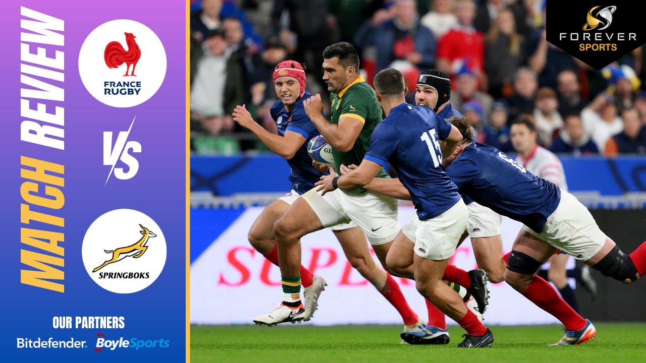 SPRINGBOKS INTO THE SEMIS! | Springboks vs France Review - YouTube