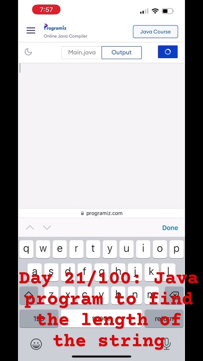 21 Java Program To Find The Length Of The String Javaprogramming Java Javaprogramshorts