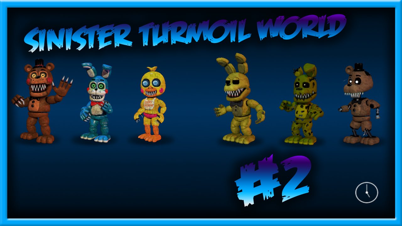 Sinister Turmoil World | Sinister Adventure Animatronics Part 2 ...