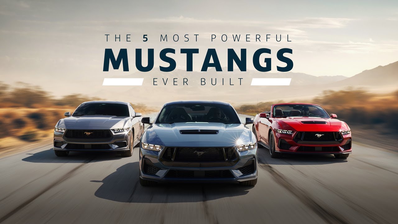 These Are The 5 Most Powerful Mustangs Ford Ever Built | Capital One ...