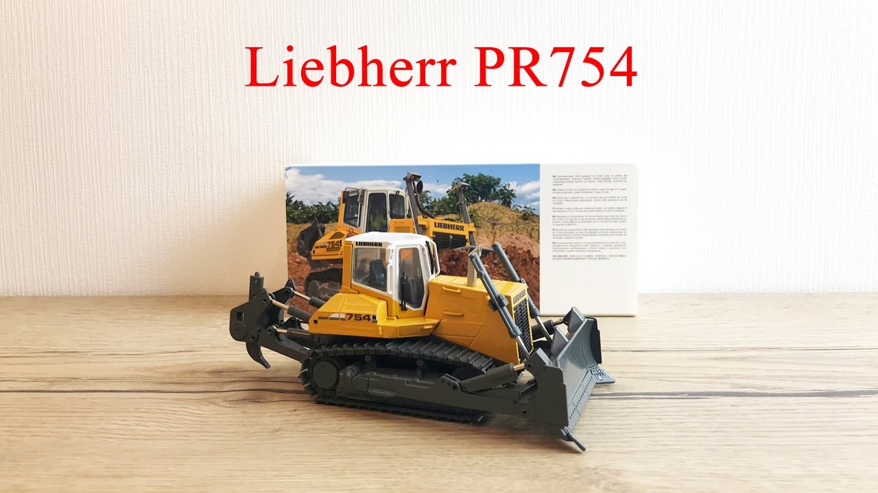 Гусеничный бульдозер Liebherr PR 754 - YouTube