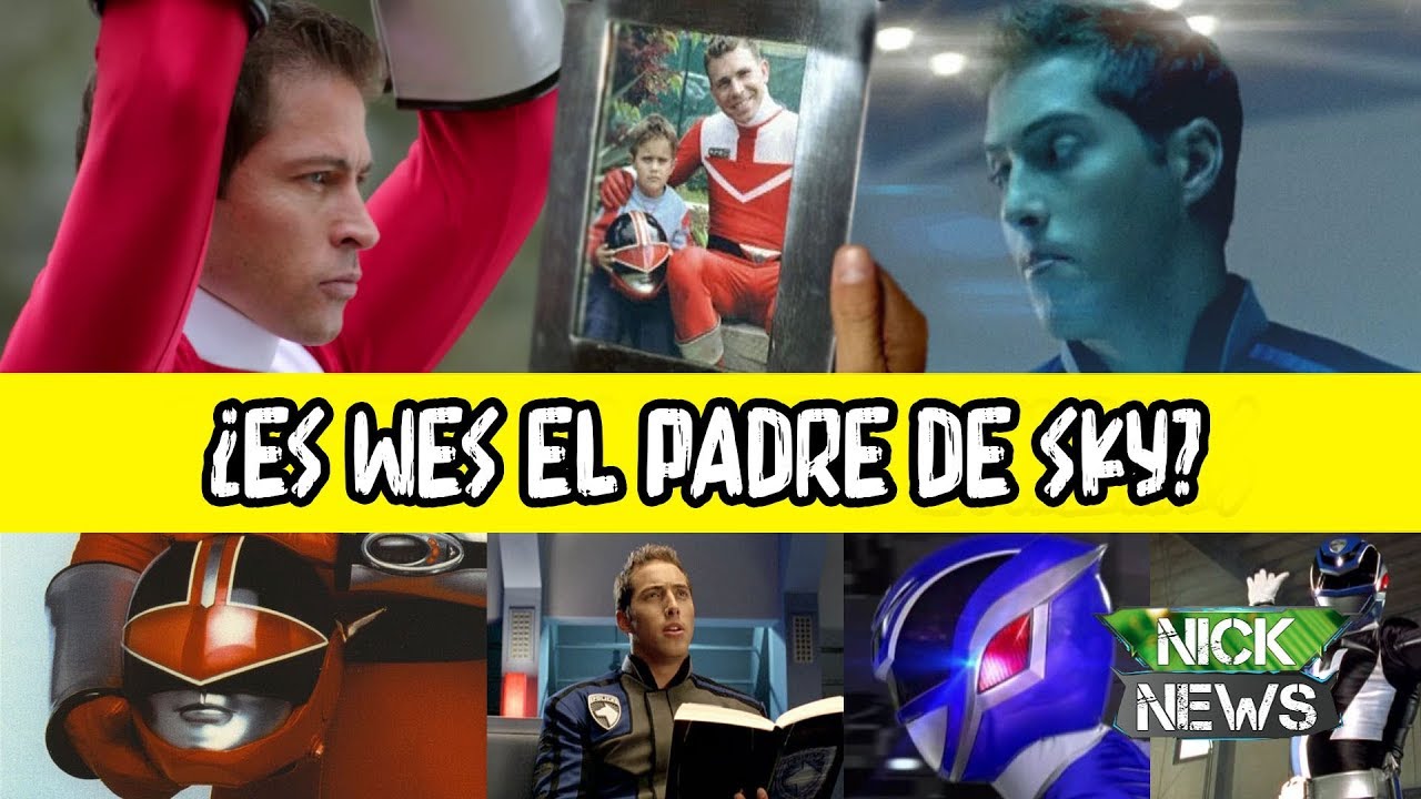 ¿ES SKY TATE EL HIJO DE WES COLLINS? - TEORÍAS DE POWER RANGERS - YouTube