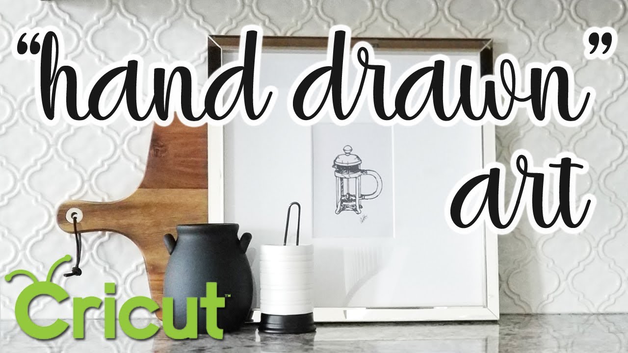 Drawing With a Cricut Pen | DIY Hand Drawn Art | Neutral, Simple and ...