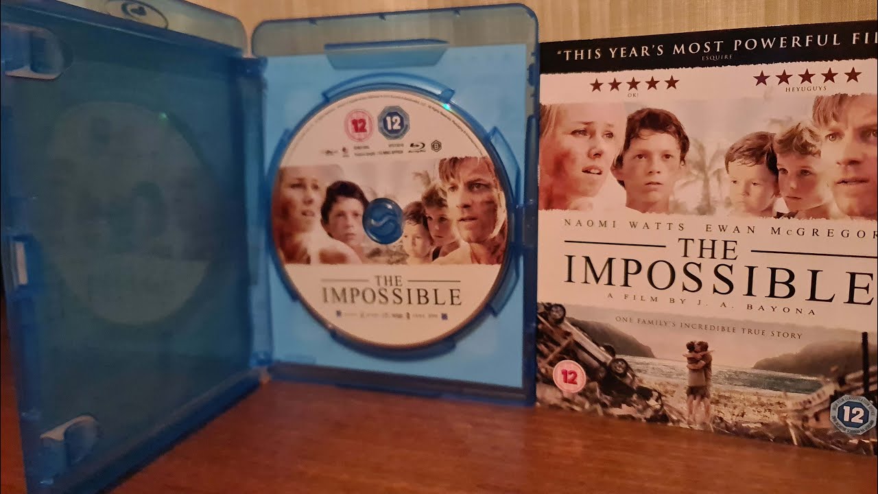 The Impossible Blu-Ray Product Review - YouTube
