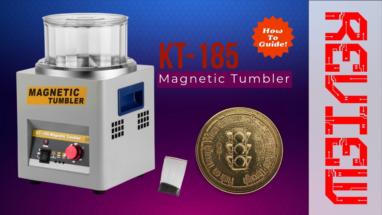 Vevor Magnetic Tumbler Review - KT-185 Magnetic Tumber - Challenge Coin ...