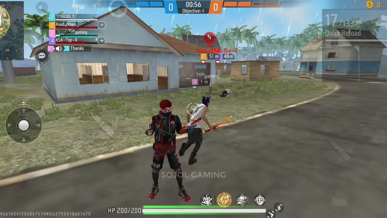 NEW CS RANKED MATCH FREE FIRE || SOJOL GAMING - YouTube