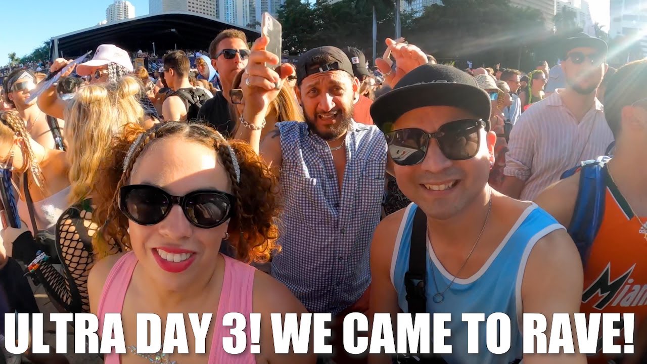 DAY 3 ULTRA MIAMI 2023 / MIAMI WE CAME TO RAVE! DAVID GUETTA, SWEDISH ...