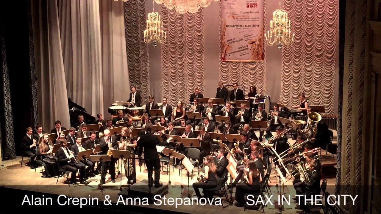 Alain Crepin & Anna Stepanova SAX IN THE CITY - YouTube