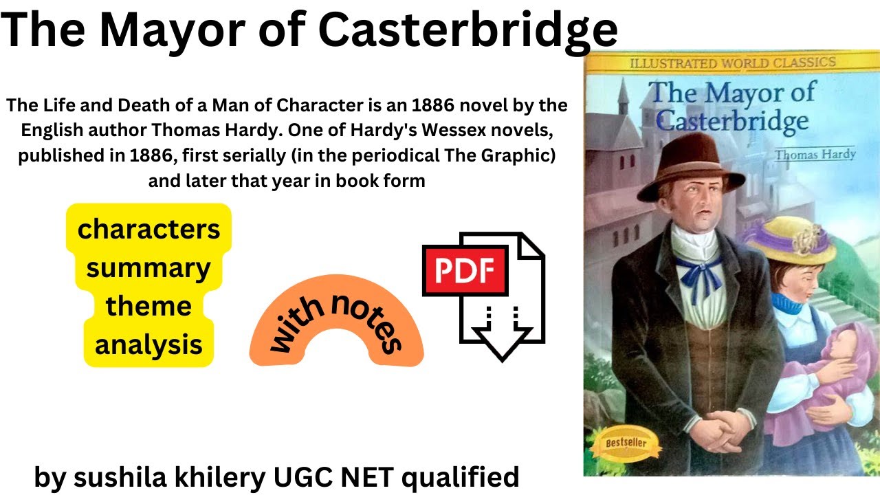 The Mayor of Casterbridge @sushilakhilery - YouTube