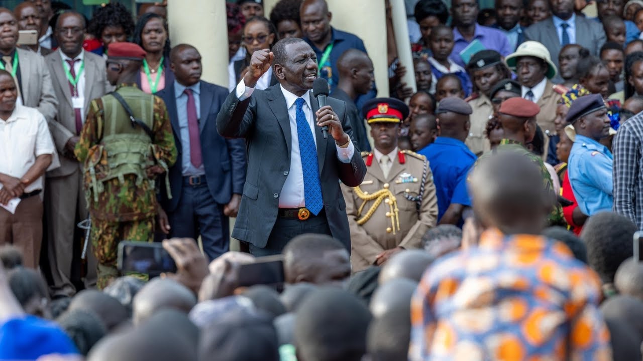 LIVE!! President Ruto Opens Webuye West Technical and Vocational ...