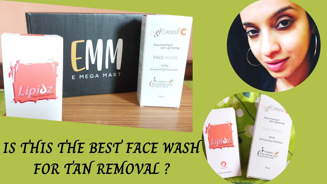 🍊 Glomed C Skin Lightening Face Wash & Lipidz Nourishing Cream Review ...