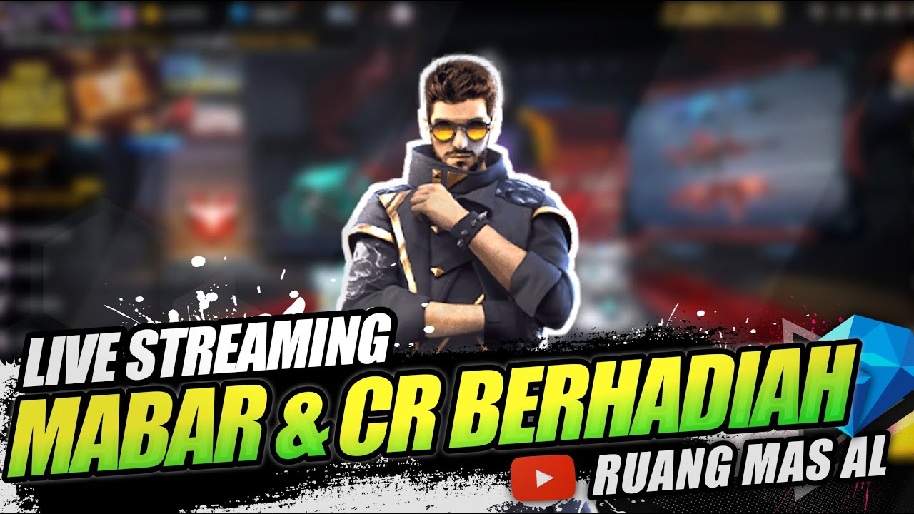 LIVE FF CR BERHADIAH DAN MABAR TEAM CODE FREE FIRE INDONESIA - EPS1608 ...