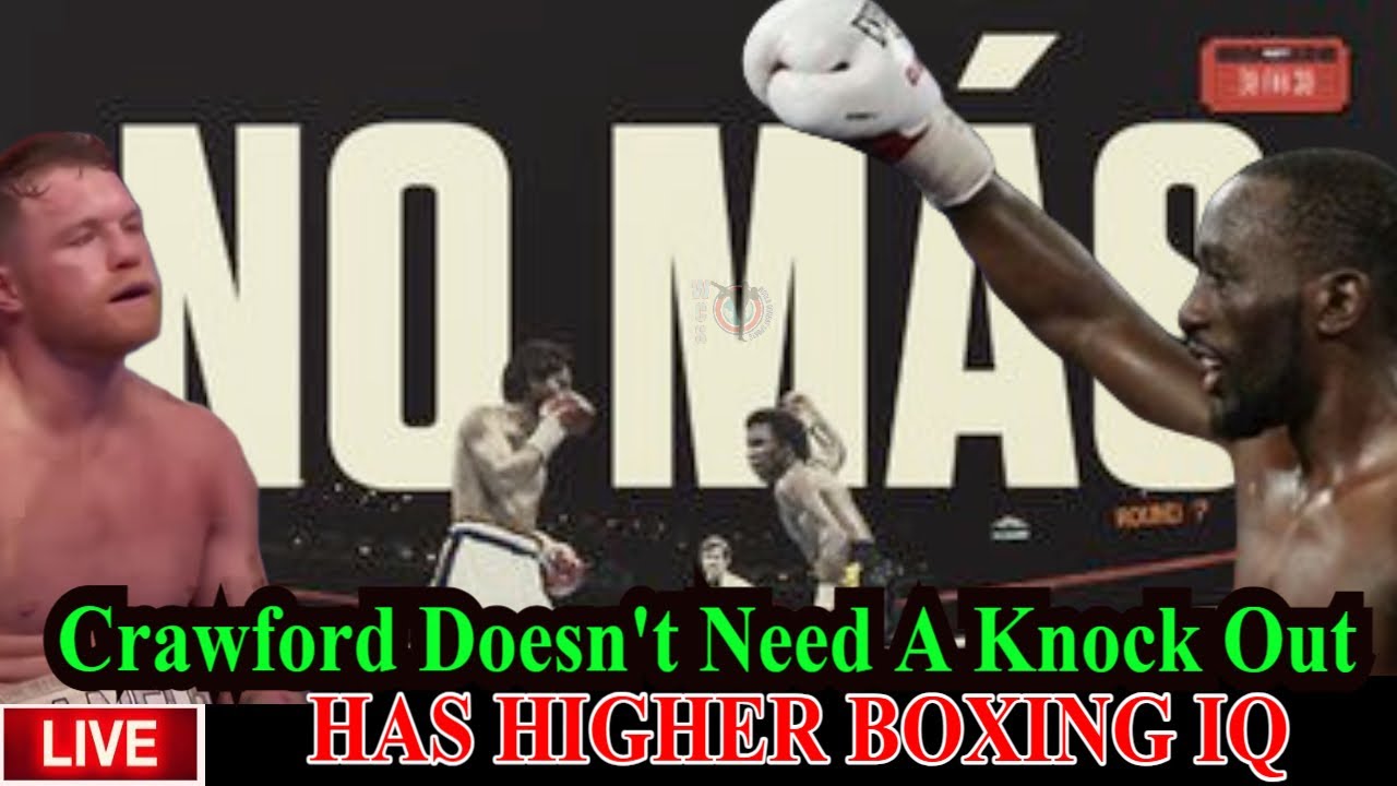 "OPERATION NO MAS" Crawford Has Superior Boxing IQ - Will Expose Canelo ...