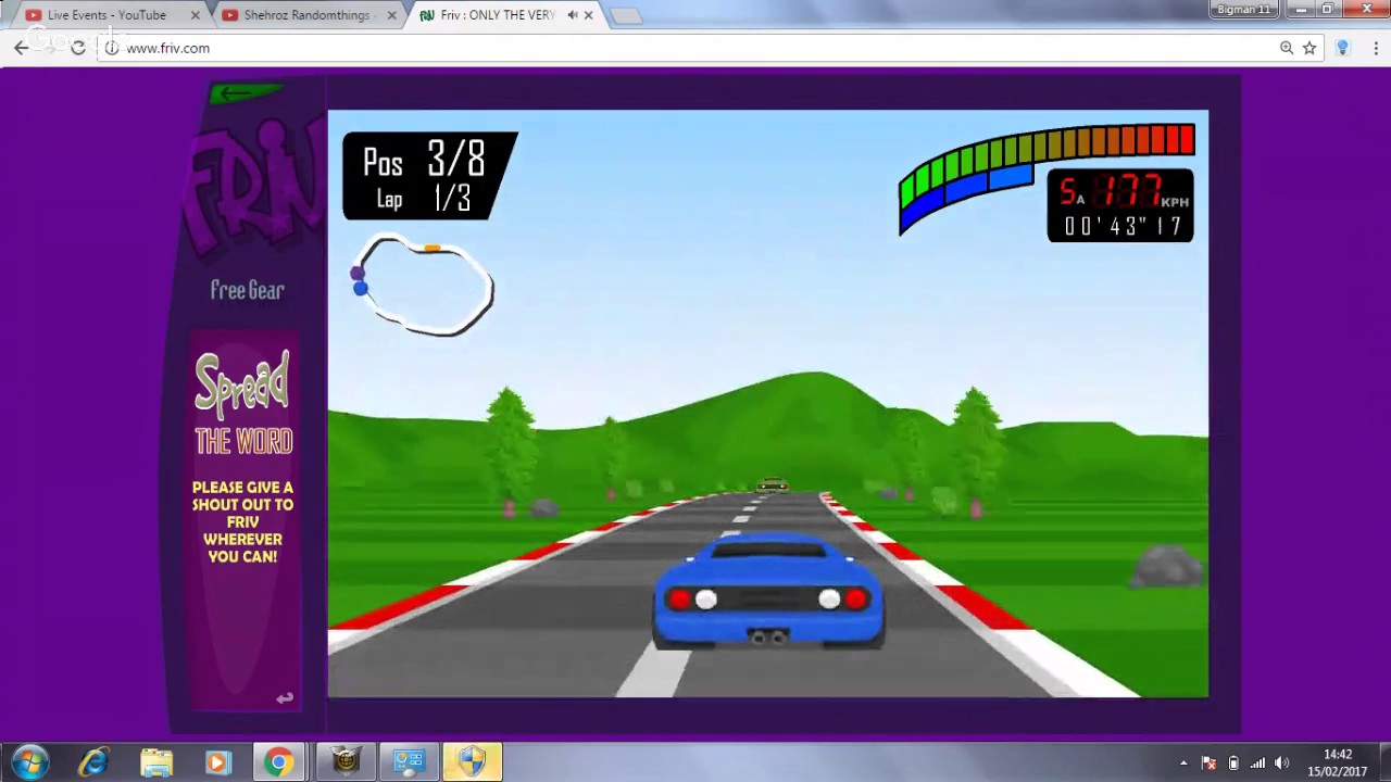 playing friv with my friend - YouTube