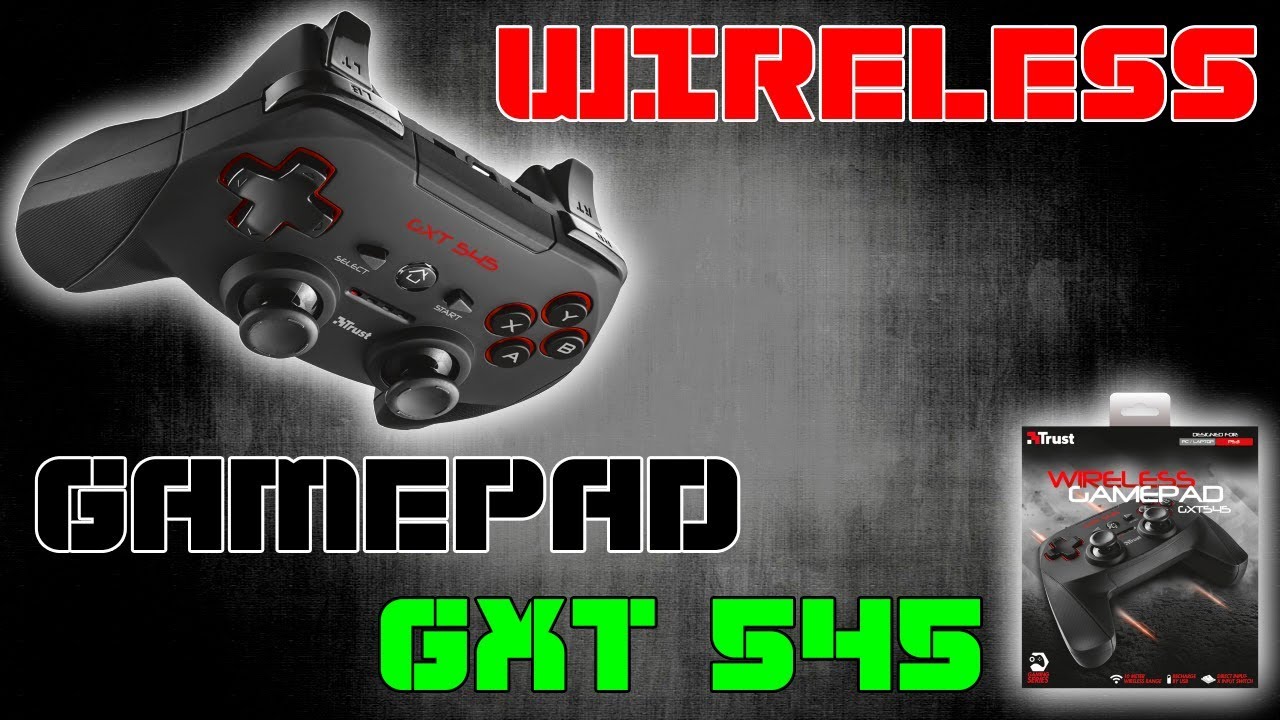 Unboxing Trust Wireless Gamepad GXT 545 - YouTube