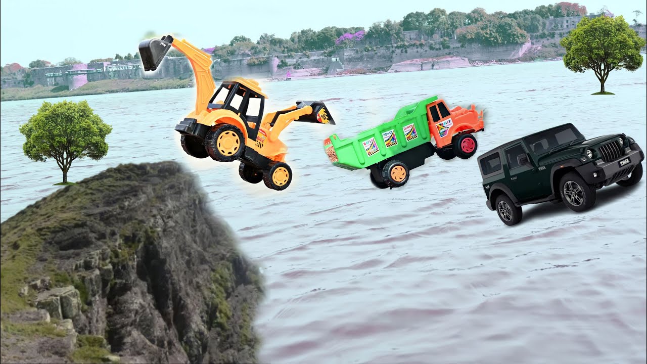 Jump River Bus | Truck | Tractor | JCB 3DX | Pickup | Massey | John ...