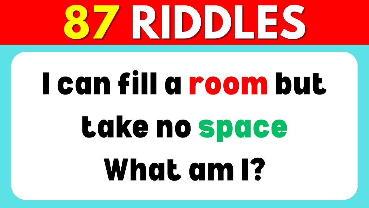 Fun & Challenging Riddles 🤔 | Hard Brain Teasers to Test Your Mind ...