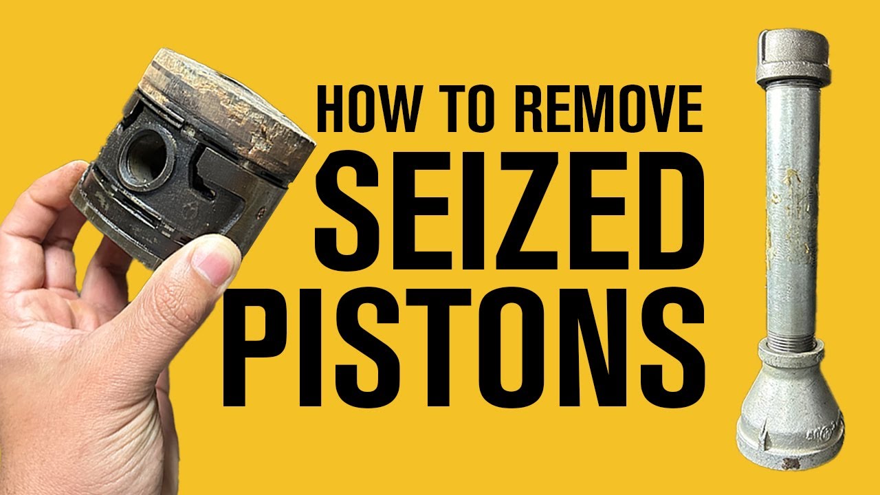 SOLUTION FOR REMOVING STUCK / RUSTED / SEIZED PISTONS - TIPS AND TRICKS ...