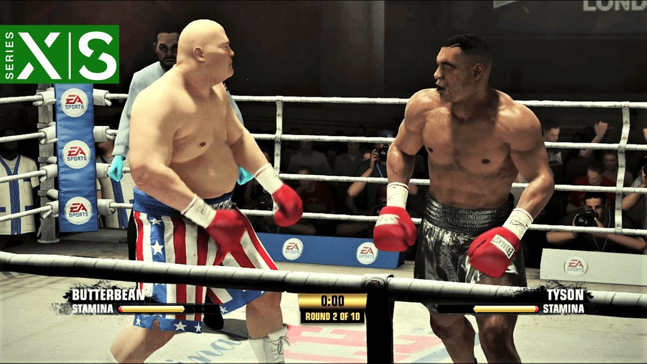 BUTTERBEAN vs Mike TYSON - FIGHT NIGHT CHAMPION - YouTube