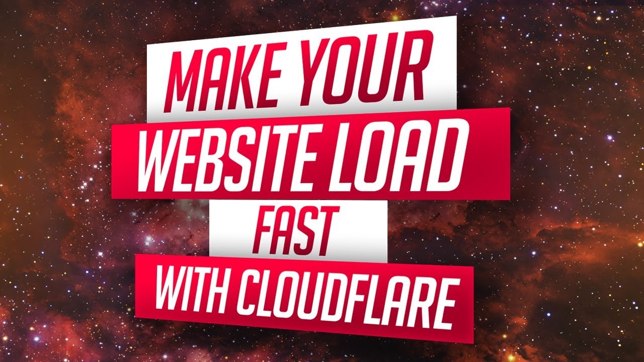 How To Make Your Website Load Fast With Cloudflare Railgun - YouTube
