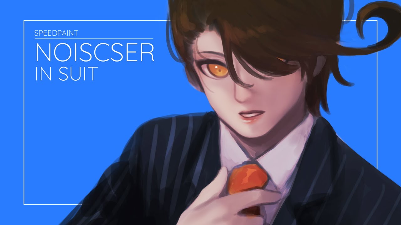 Noiscser in suit - Photoshop Speedpaint - YouTube