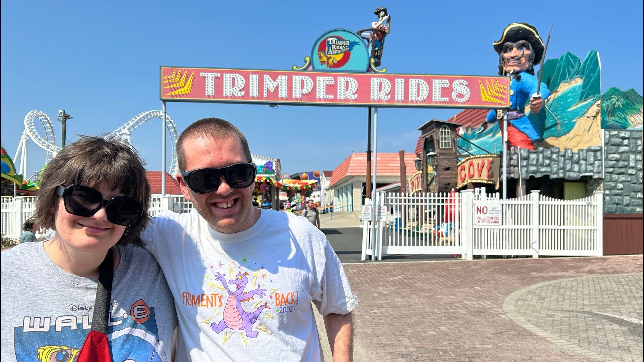Trimper Rides at Ocean City, Maryland - YouTube