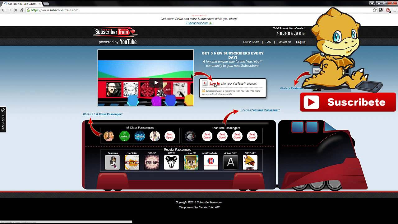 Como Tener Mas Suscriptores En Youtube 2016 Youtube