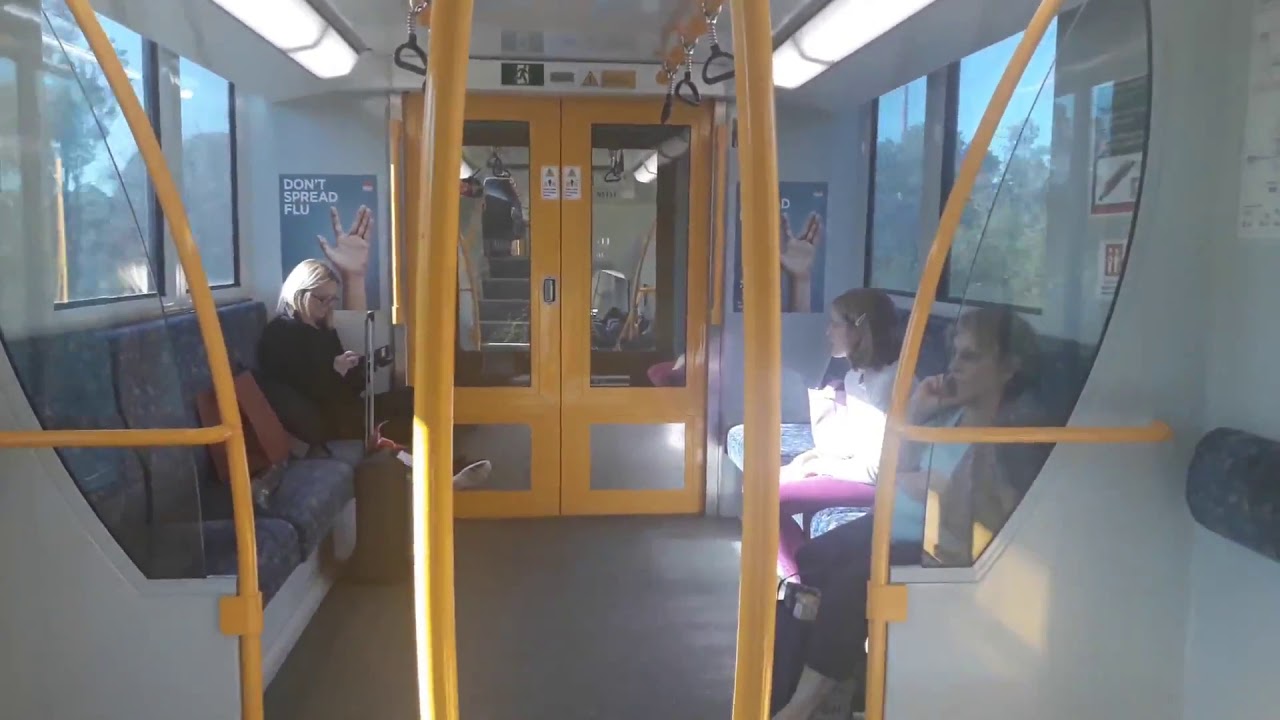 Interior of a Tangara T set - Before the technology upgraded Tangaras ...