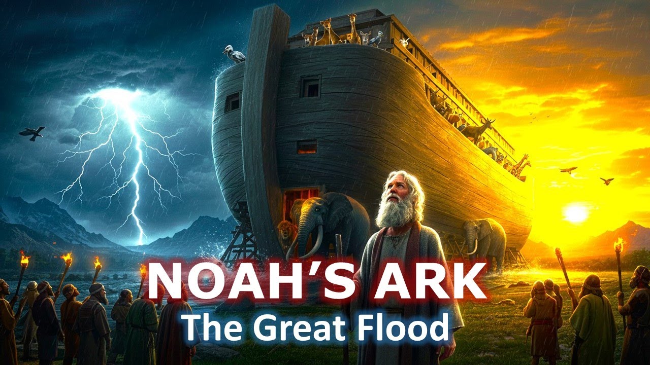 Noah’s Ark & The Great Flood: The Full Story (Genesis 6-9 KJV Explained ...