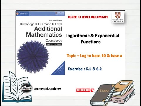ADD Math IGCSE 0606 and O Levels 4037 Logarithms & Exponential # ...