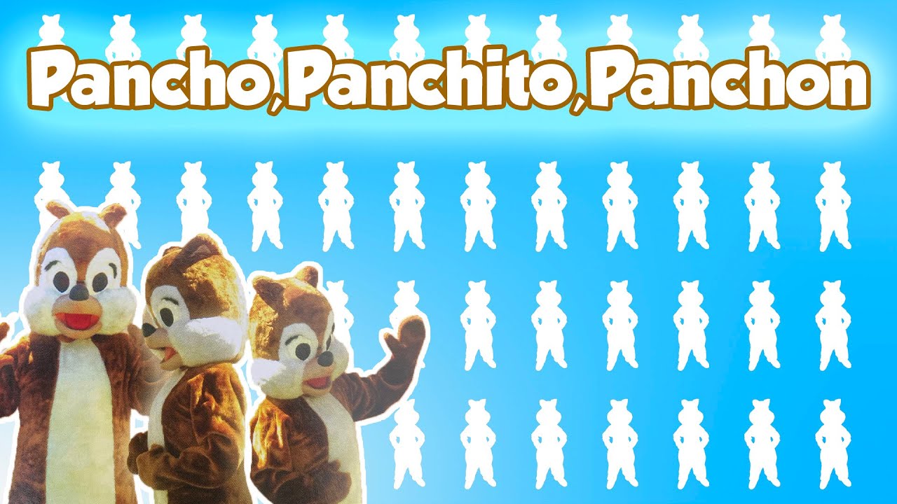 Pancho,Panchito,y Panchon [Original]-Las Ardillitas Cristianas - YouTube