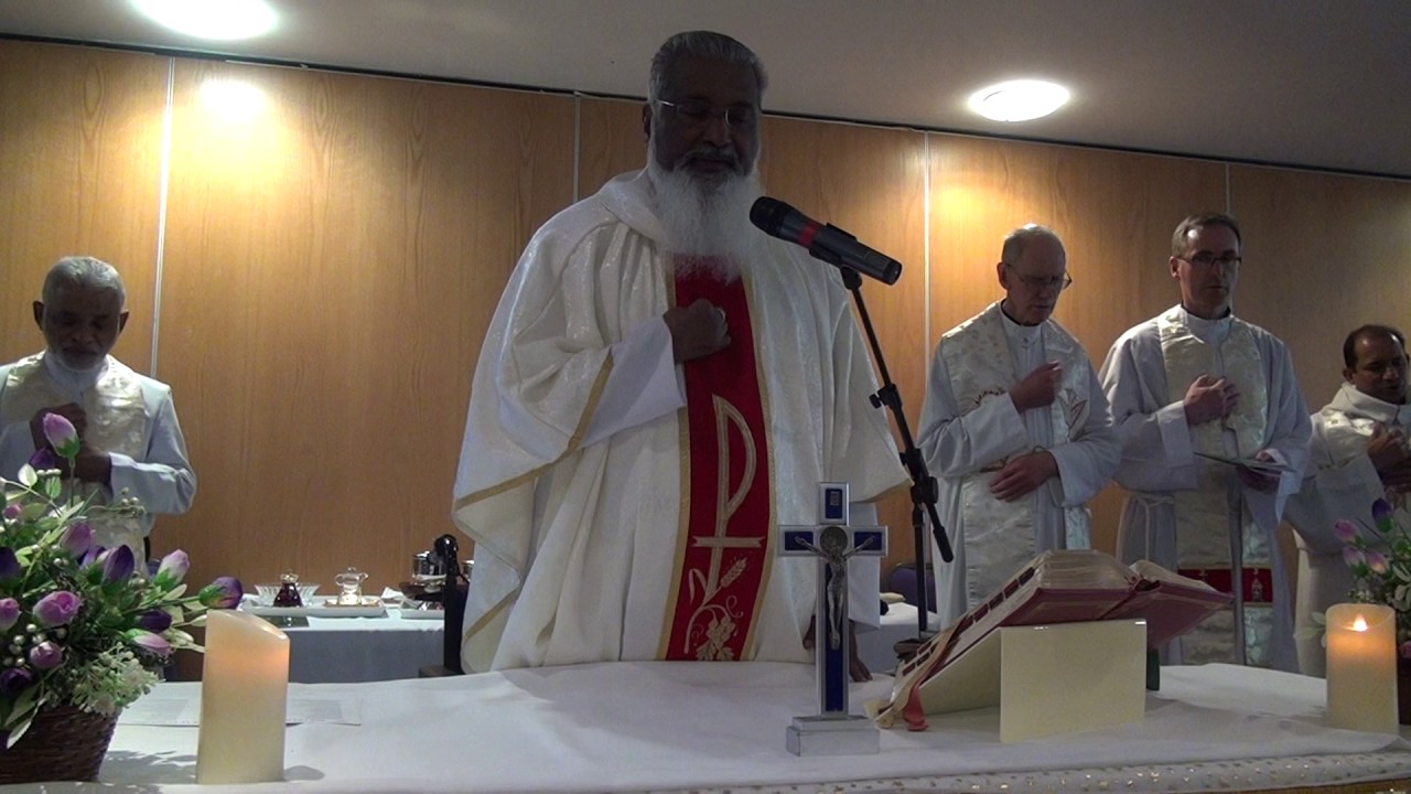 On the Holy Eucharist - Video 8 Fr. James Manjackal. Birmingham - May ...