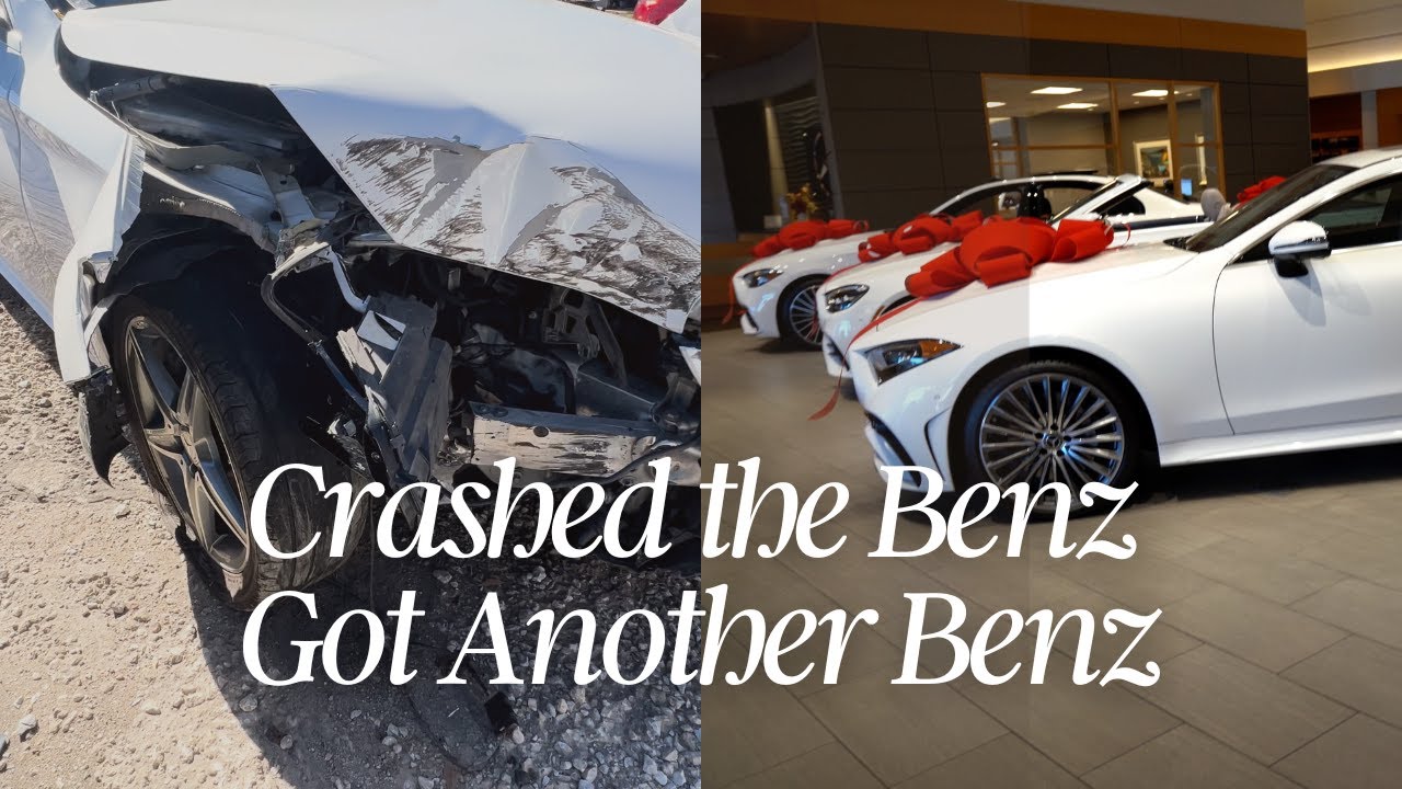 Crashed The Benz then Got Another Benz - YouTube