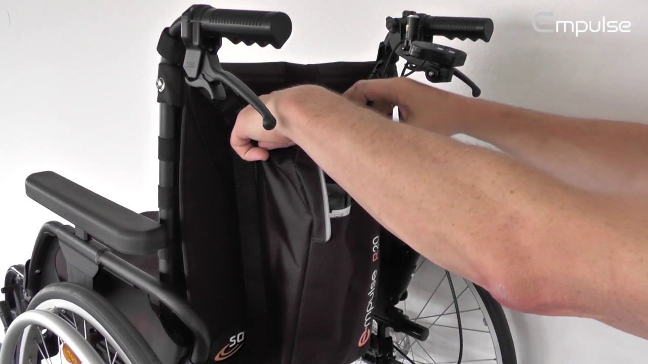 Empulse R20 - Charging - Unique Folding Push Device for Wheelchairs ...