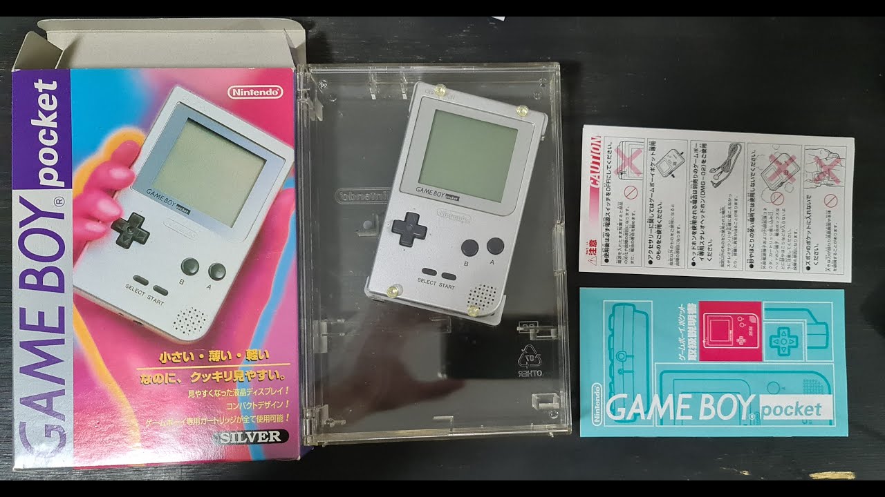 Testing this Gameboy Pocket silver for my buyer. - YouTube