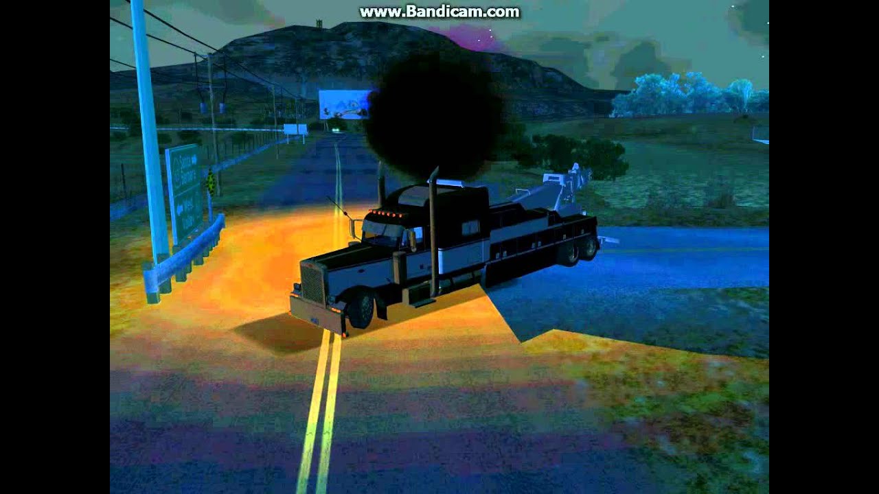 18 wos haulin,peterbilt 379 towtruck - YouTube