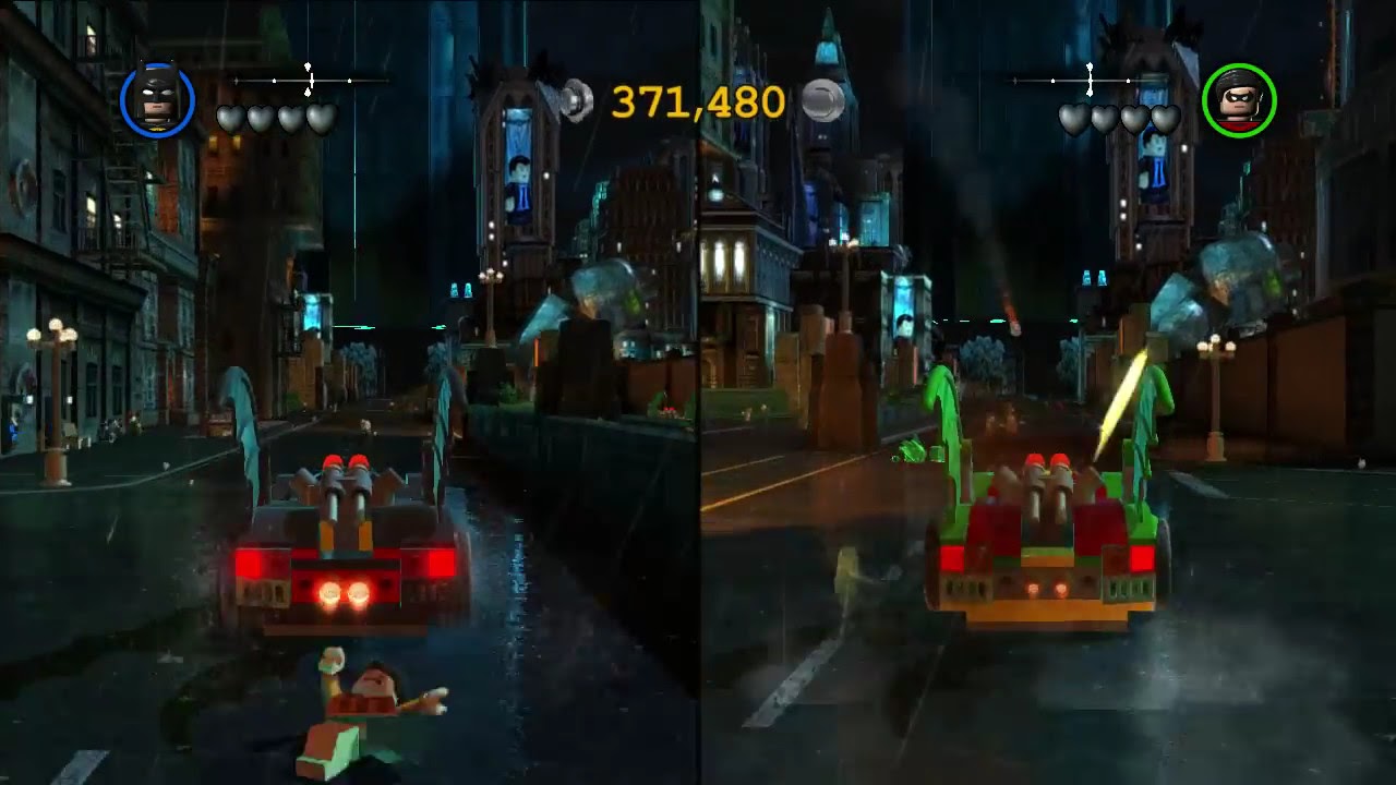 Lego Batman 2 [Batmobile Racing] [HD] - YouTube