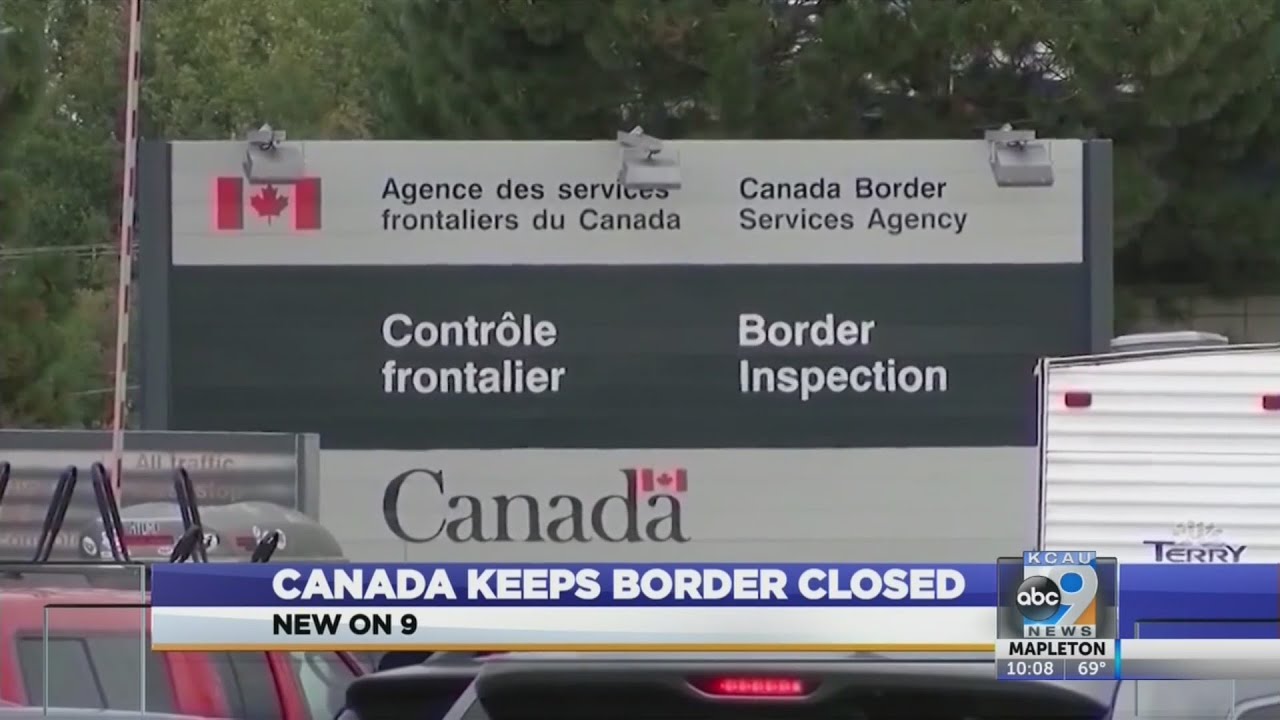Canada keeps border closed - YouTube