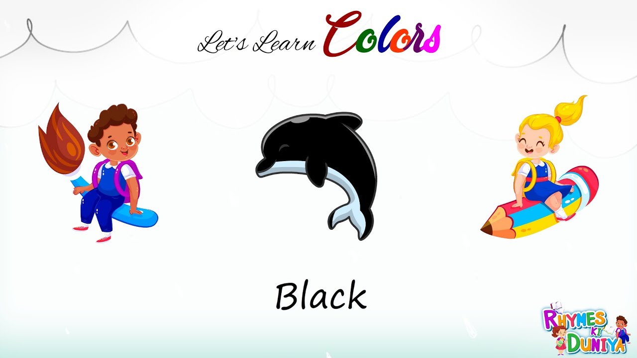 Fun & Easy: Learn Color Names for Kids with Fun Cartoons! Color ...