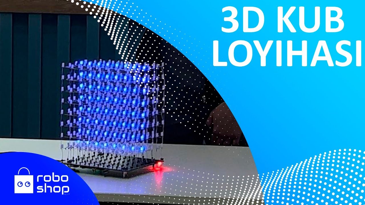 Robototexnika musoboqasi. 3D kub loyihasi. MuhammadAli Eshonqulov ...