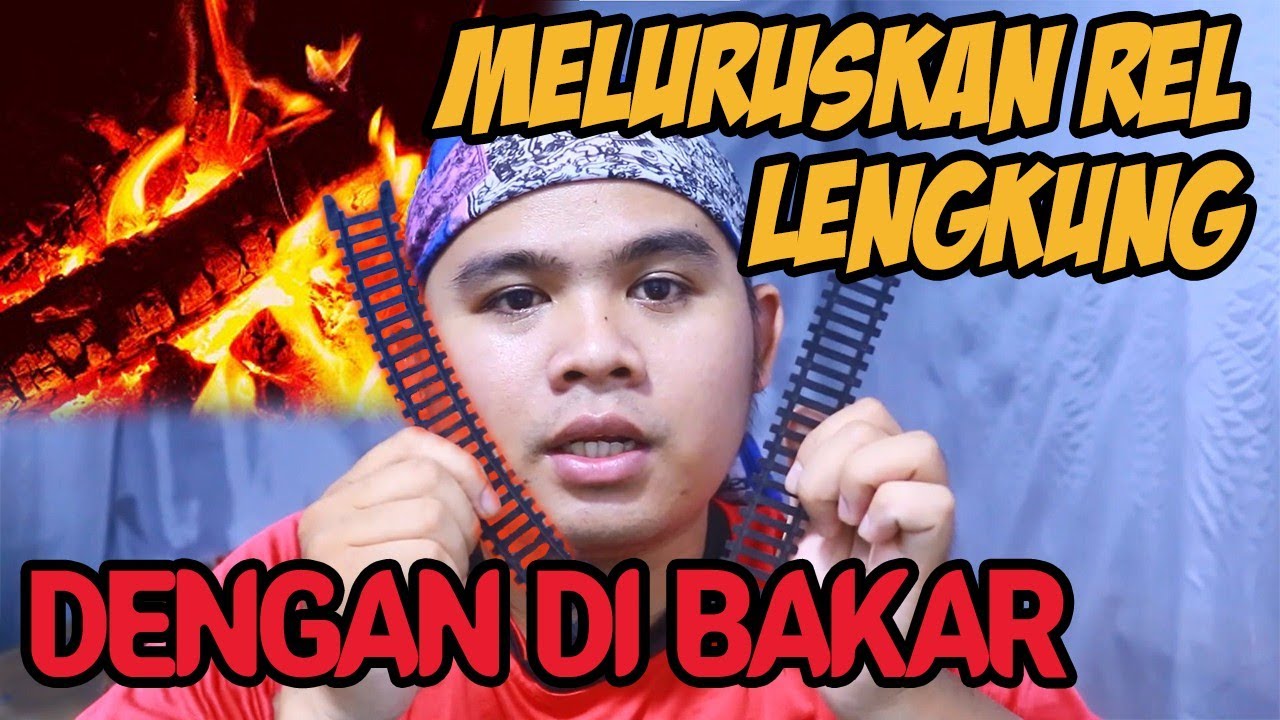 Cara Extreme Meluruskan Rel Lengkung Menjadi Lurus | Jalur Kereta Api # ...