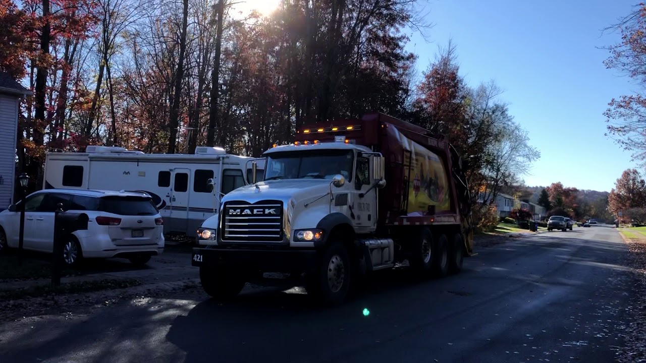 Penn Waste Garbage Truck - 11/7/18 - YouTube