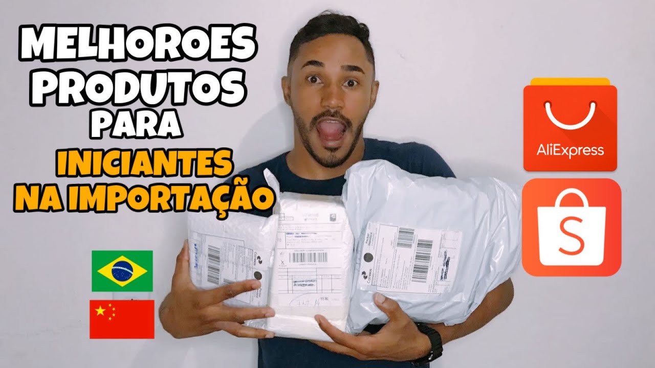 MELHORES PRODUTOS para INICIANTES na IMPORTAÇÃO da SHOPEE E ALIEXPRESS# ...