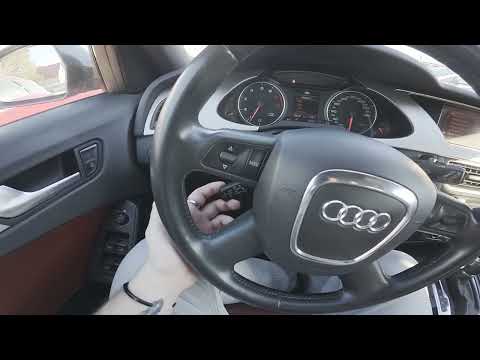 Wie bediene ich den Tempomat beim AUDI A4 B8 (2007–2015)?