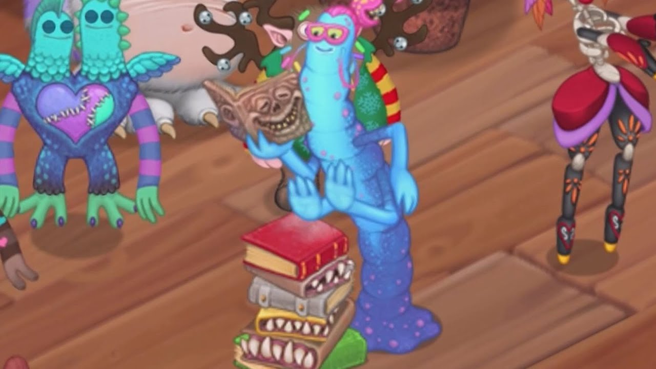 How to Breed Boo'qwurm (aka Bookworm) [My Singing Monsters] - YouTube