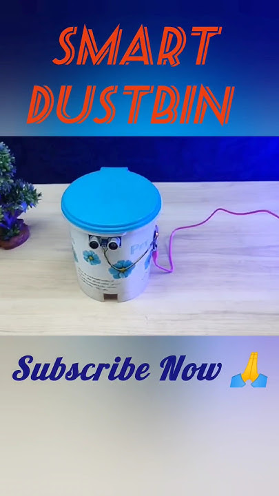 Smart dustbin Arduino Project - YouTube