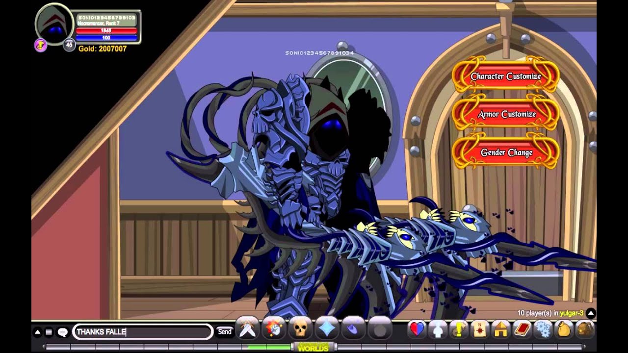 =Aqw= Blue Undead Legend Armor! - YouTube