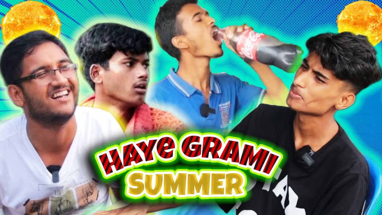 "Hayee Garmi " summer comedy video , NEW 2023 comedy #newmovie2023 # ...