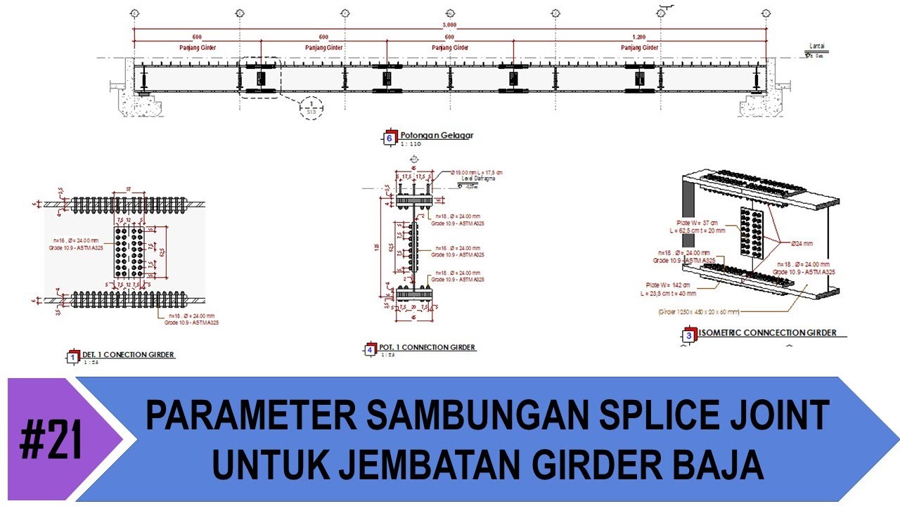 Revit Structure Indonesia #21 PARAMETER SAMBUNGAN SPLICE JOINT UNTUK ...