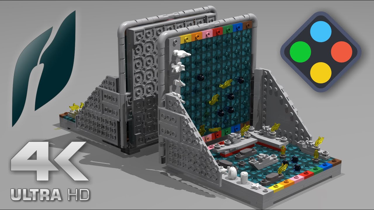 How to Build Battleship Board Game (MOC - 4K) #lego #buildingblocks # ...